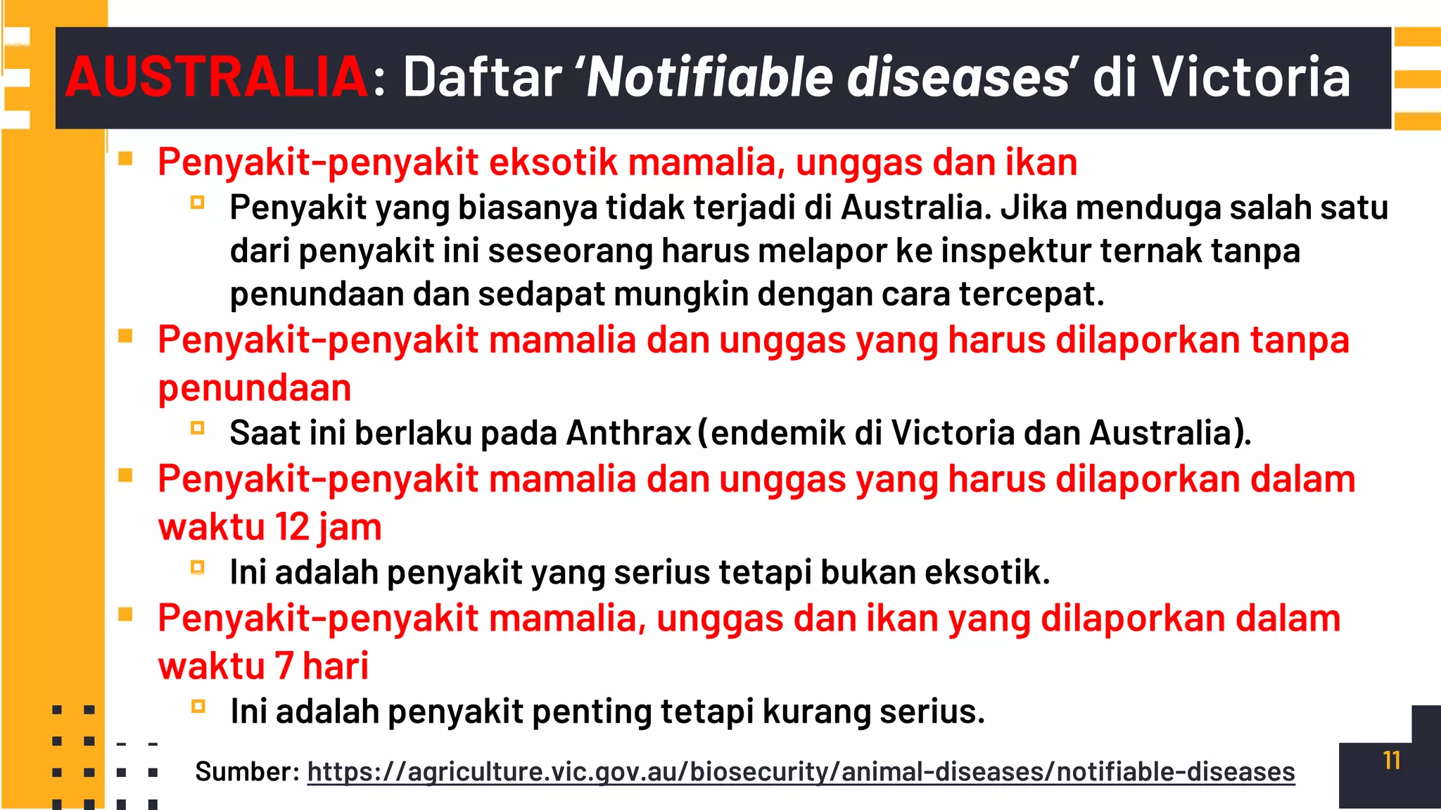 Penyakit-Penyakit Yang Wajib Dilaporkan (Notifiable Diseases ...