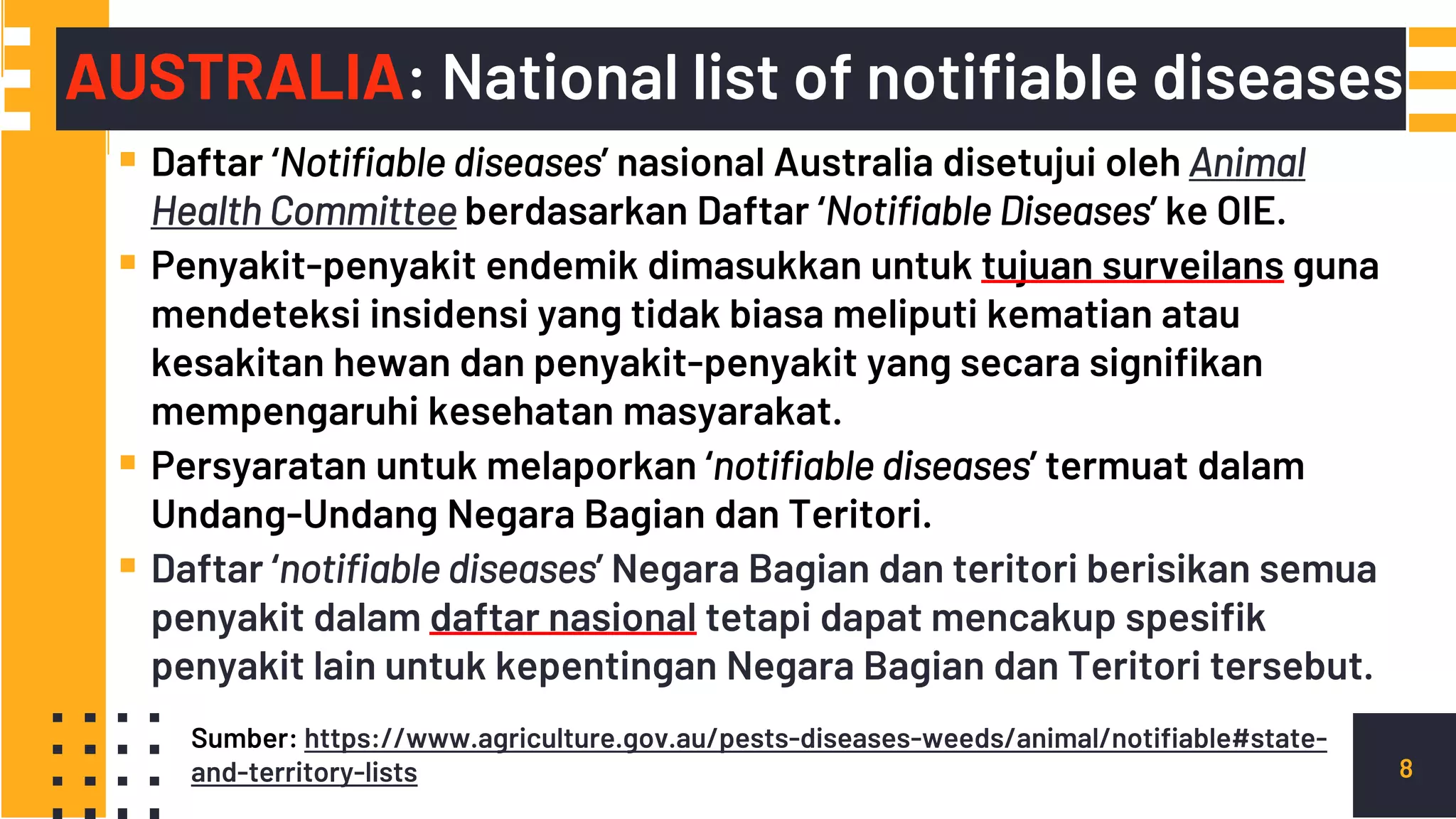 Penyakit-Penyakit Yang Wajib Dilaporkan (Notifiable Diseases ...