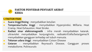 Penyakit Akibat Kerja (PAK) & Akibat Hubungan Kerja ( PAHK)ppt | PPT