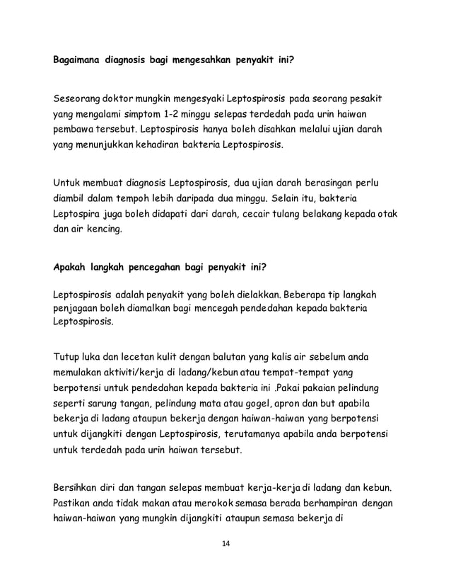 Contoh Buku Skrap Tentang PENYAKIT BERJANGKIT | DOCX