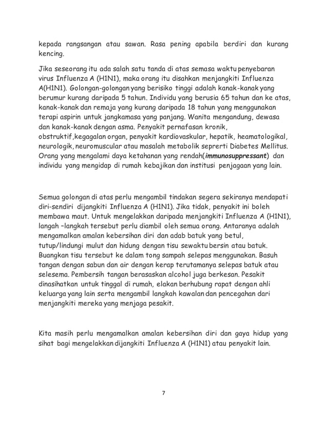 Contoh Buku Skrap Tentang PENYAKIT BERJANGKIT | DOCX