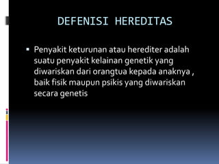 hereditas | PPTX