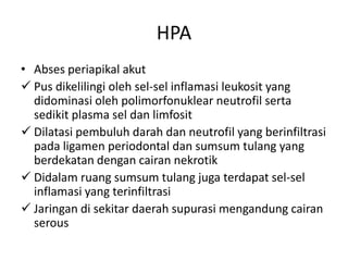Penyakit infeksi dentomaksilofasial | PPTX