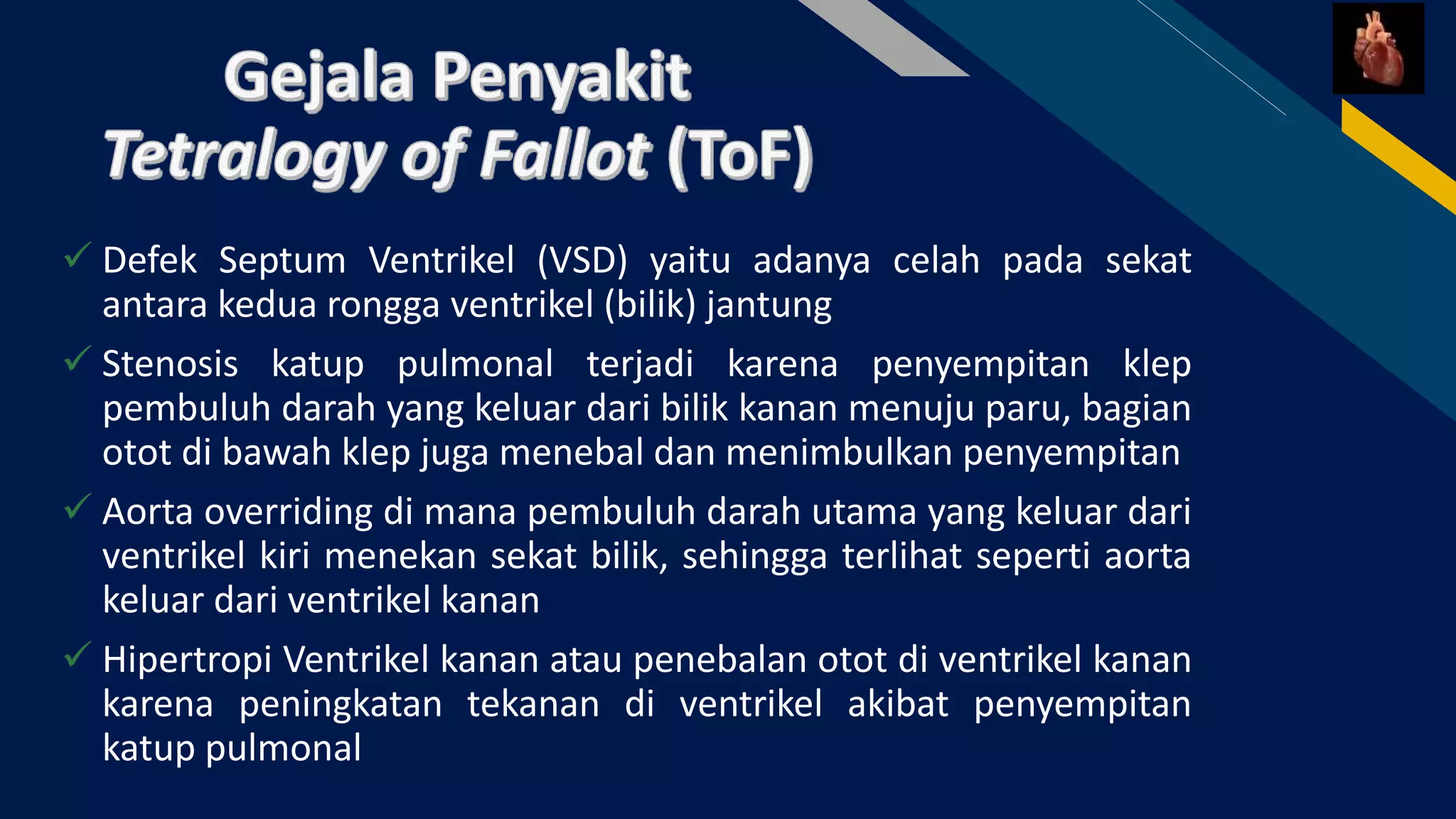 Penyakit jantung bawaan | PPTX