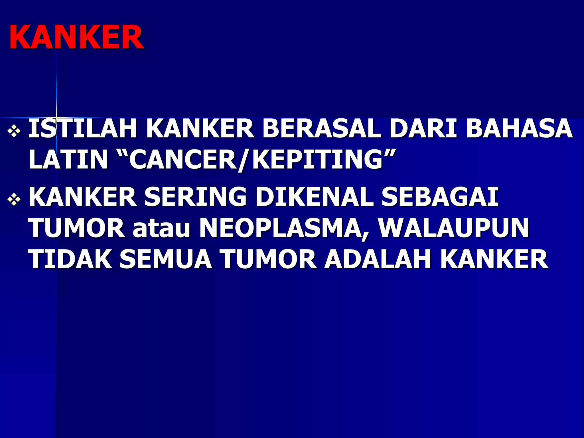 PENYAKIT KANKER 2015 BALI.ppt