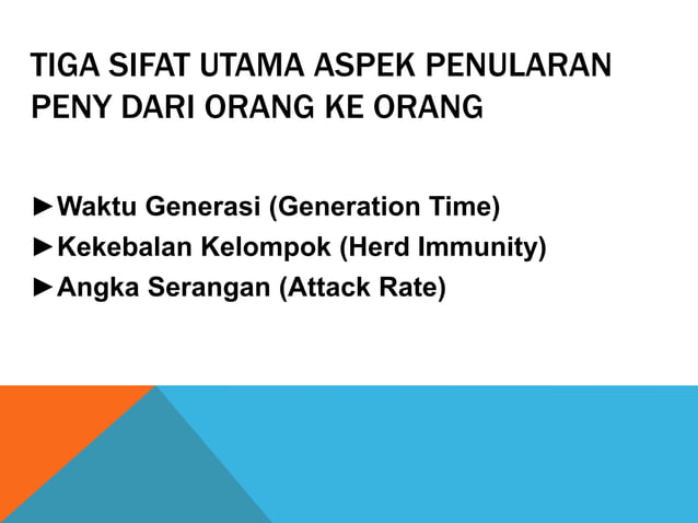 Penyakit menular dan penyakit tidak menular | PPT