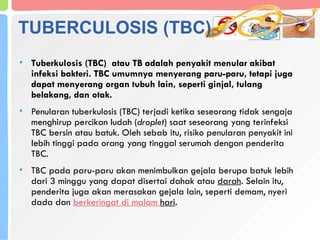 ppt penyakit menular dan tidak menular pada masyarakat | PPTX