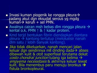 Penyakit pada selaput paru paru | PPTX