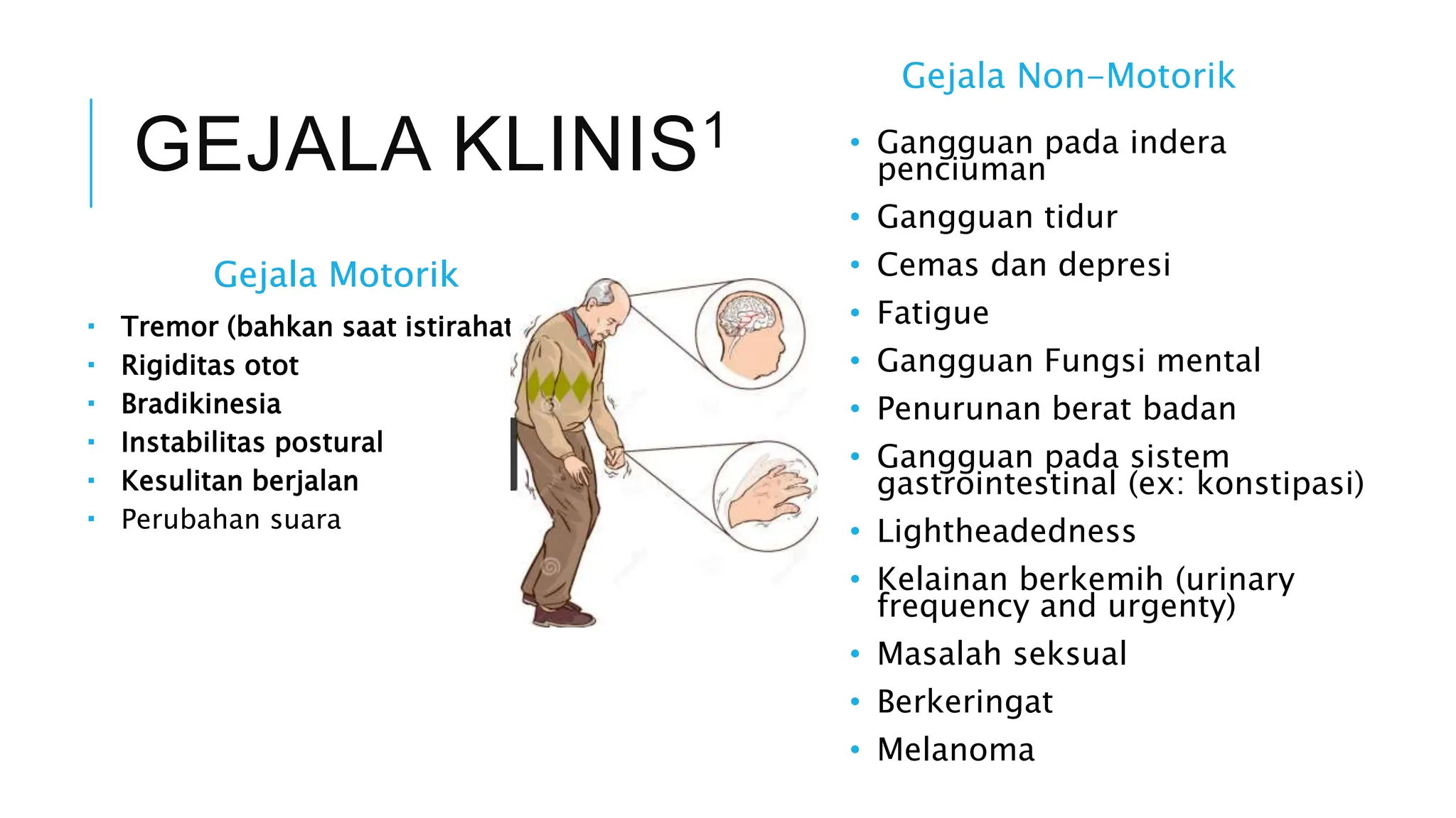 Tatalaksana Penyakit Parkinson secara farmakologi | PPTX