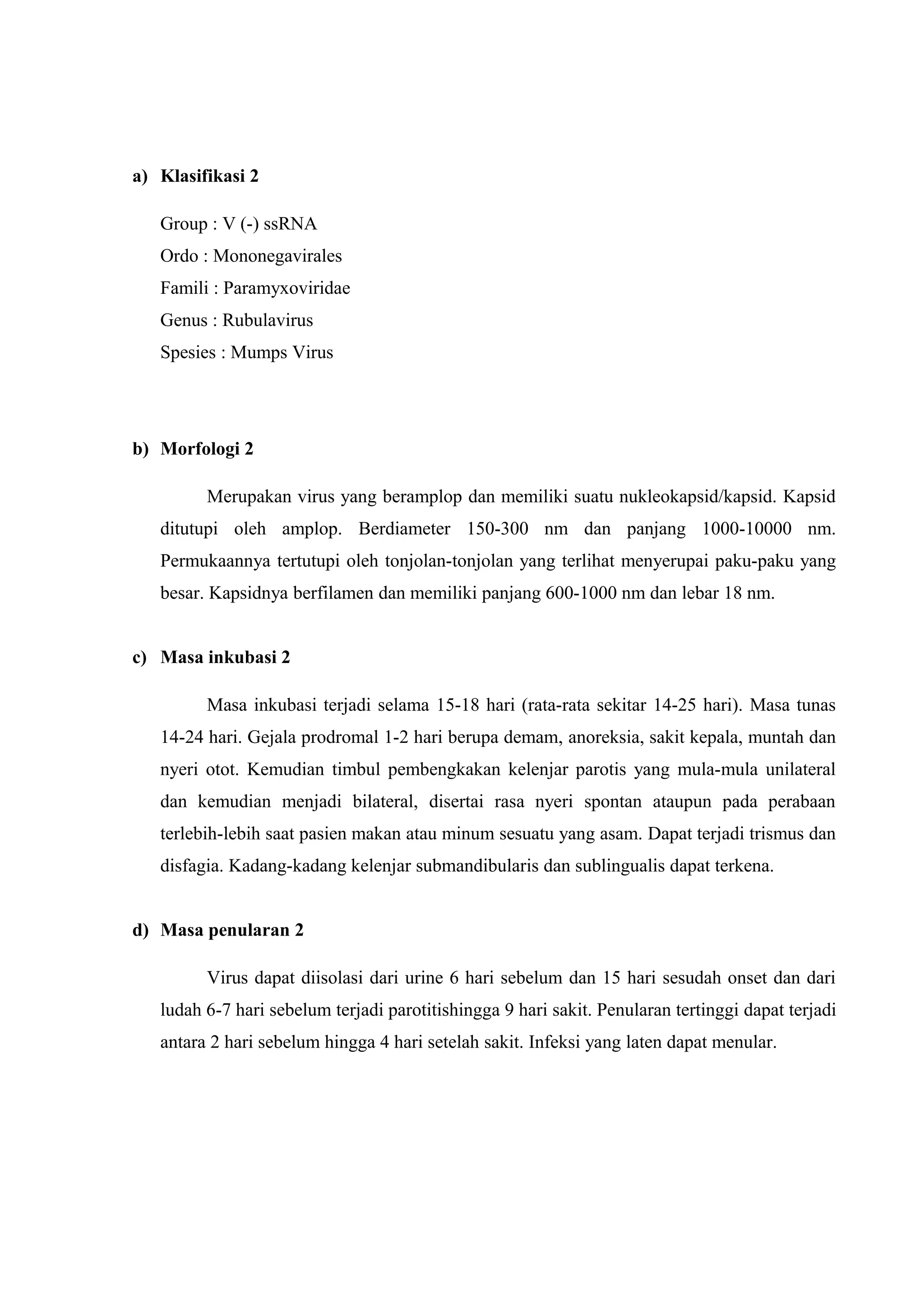 Penyakit parotitis, hipersaliva dan kanker rongga mulut | DOC