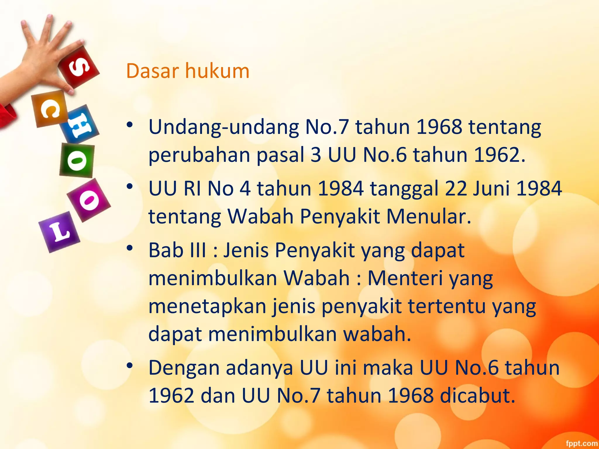 Penyakit penyikit potensial wabah | PPT