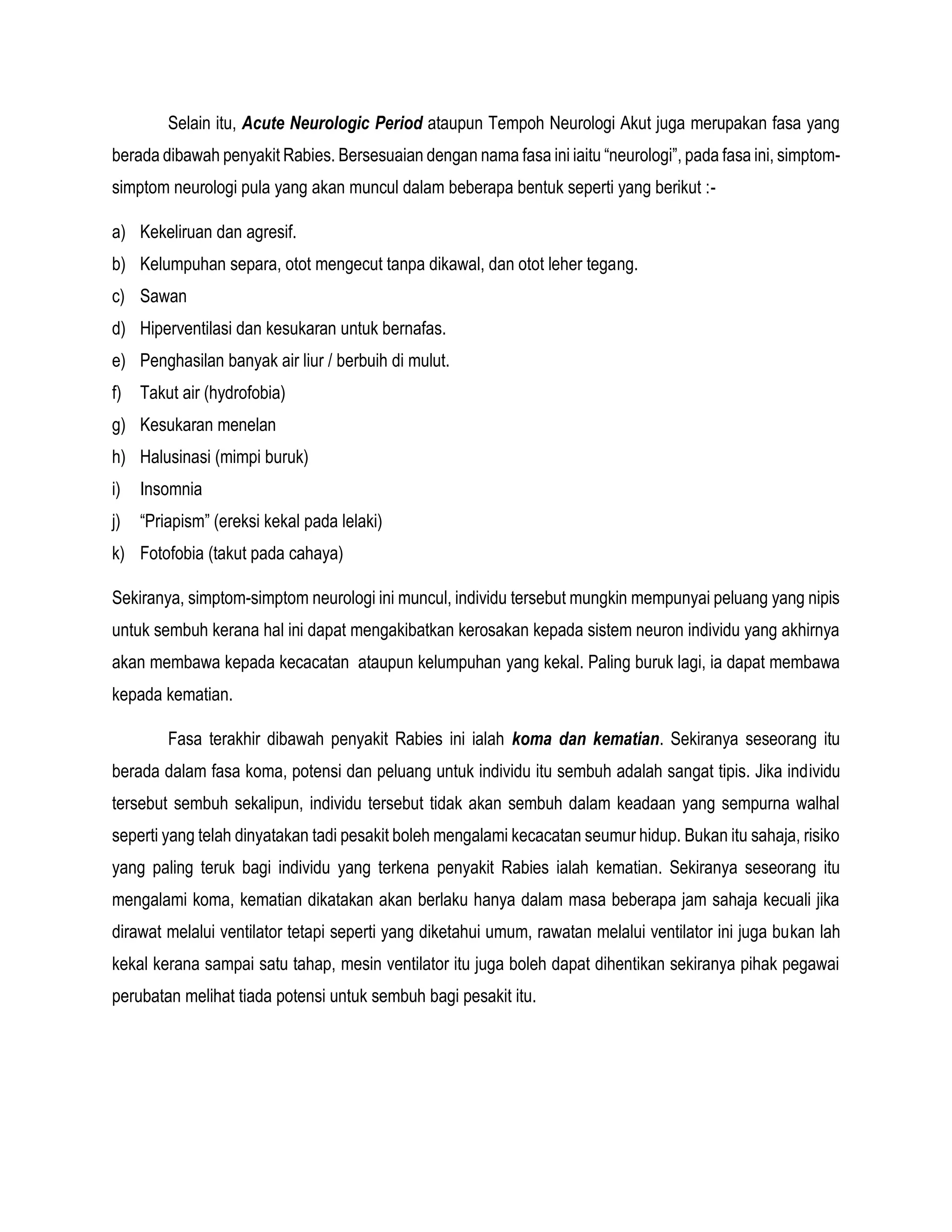 Penyakit rabies | PDF