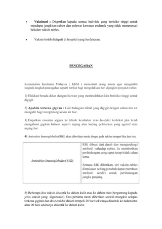 Penyakit rabies | PDF