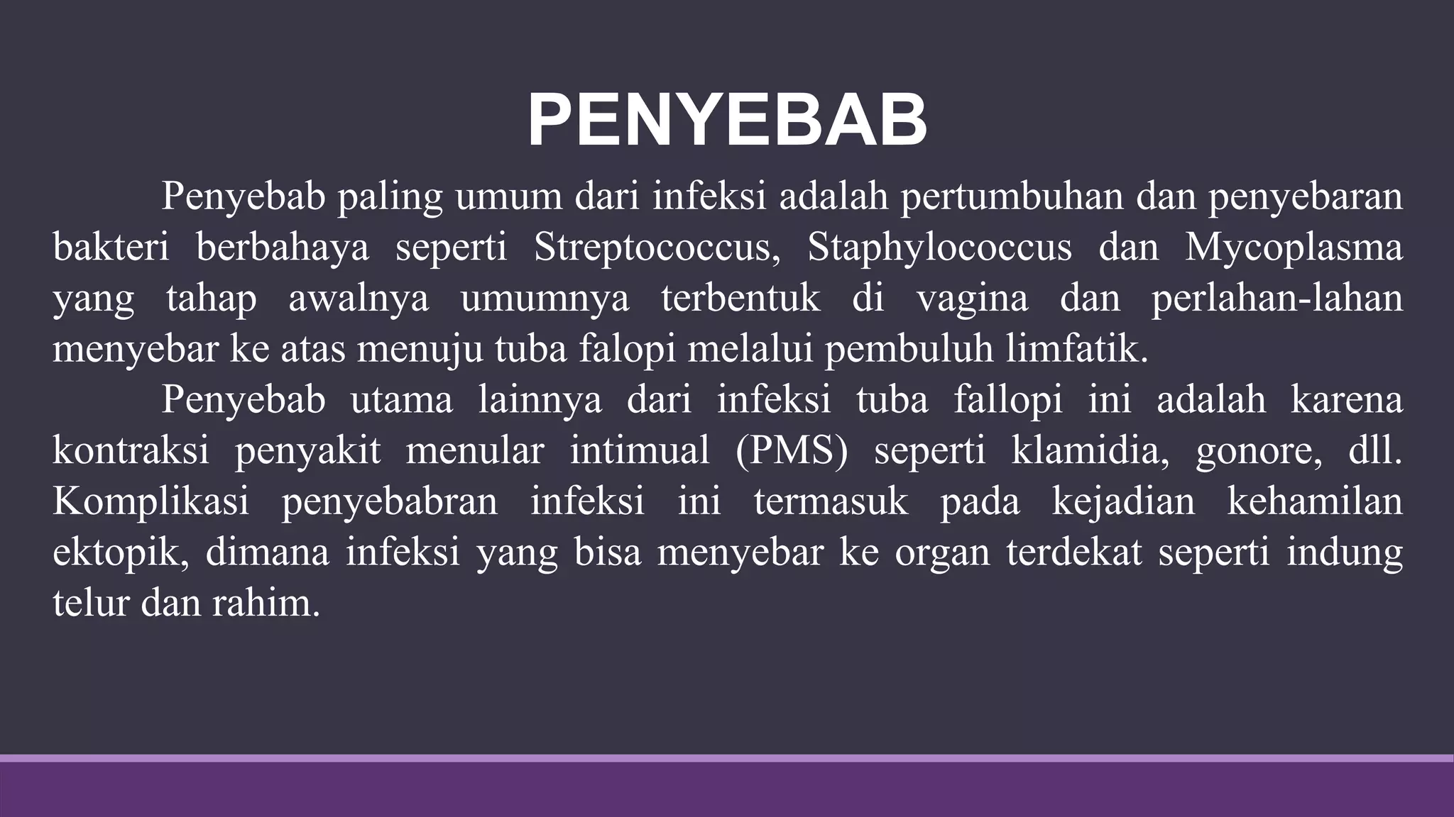 Penyakit radang panggul (pelvic inflammatory disease | PPTX
