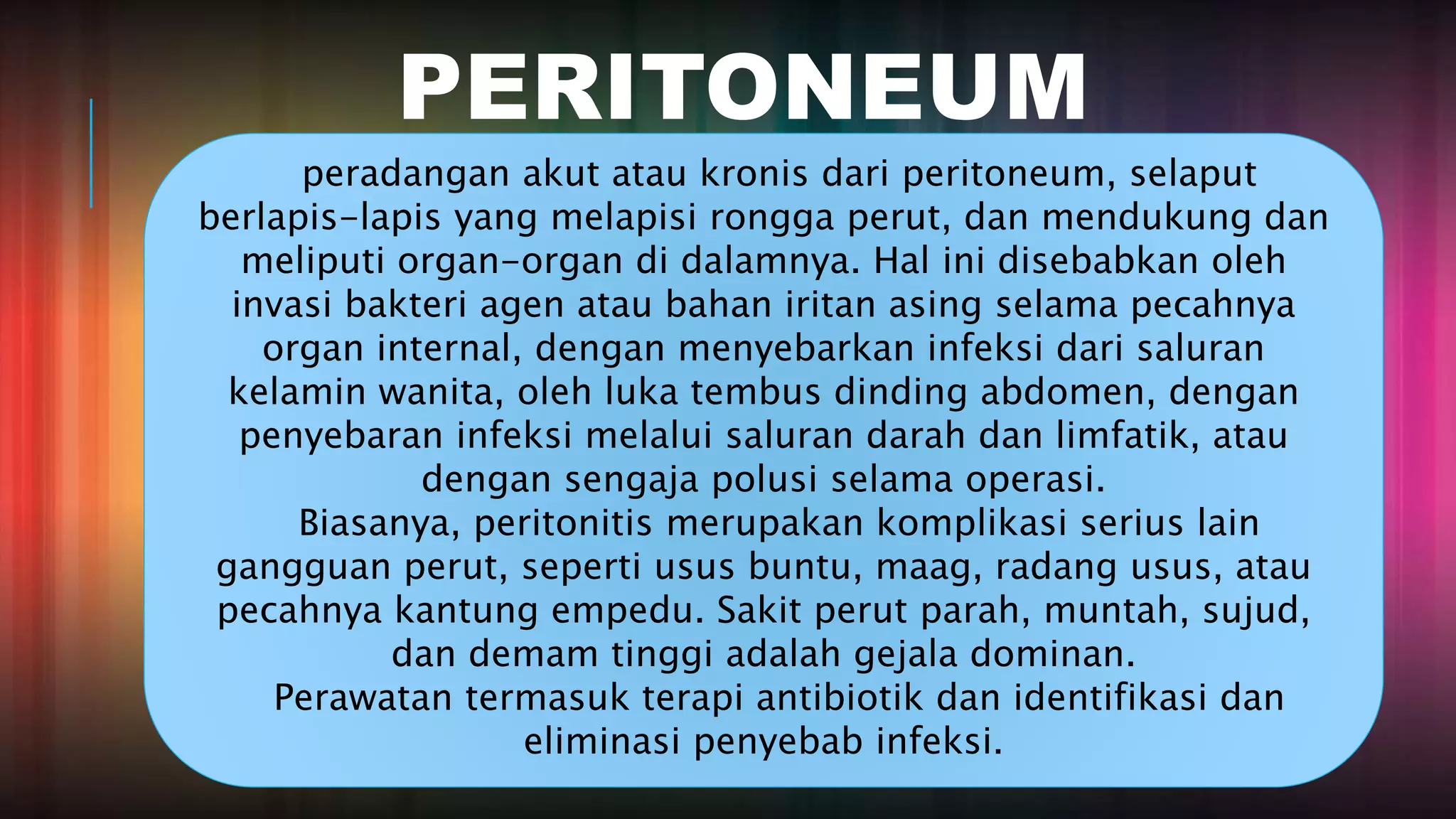 Penyakit radang panggul (pelvic inflammatory disease | PPTX