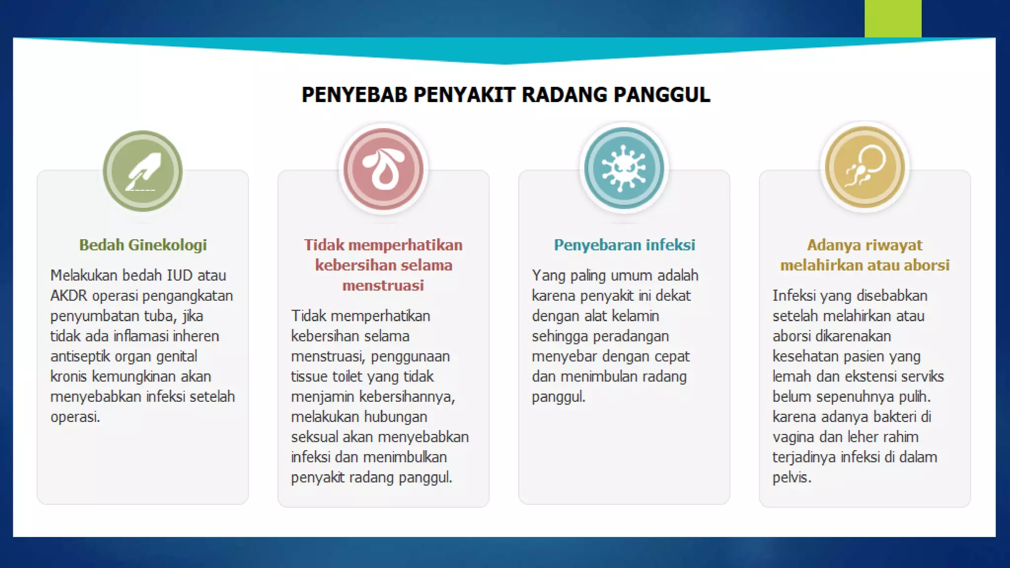 Penyakit radang panggul (pelvic inflammatory disease | PPTX