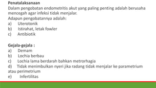 Penyakit radang panggul (pelvic inflammatory disease | PPTX