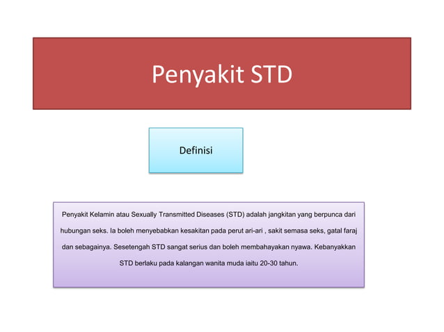 Penyakit std | PPTX