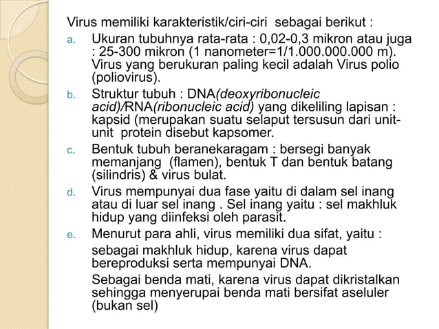 Penyakit tanaman oleh virus | PPTX