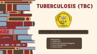PENYAKIT TBC (tuberculosis) beserta obatnya | PPTX