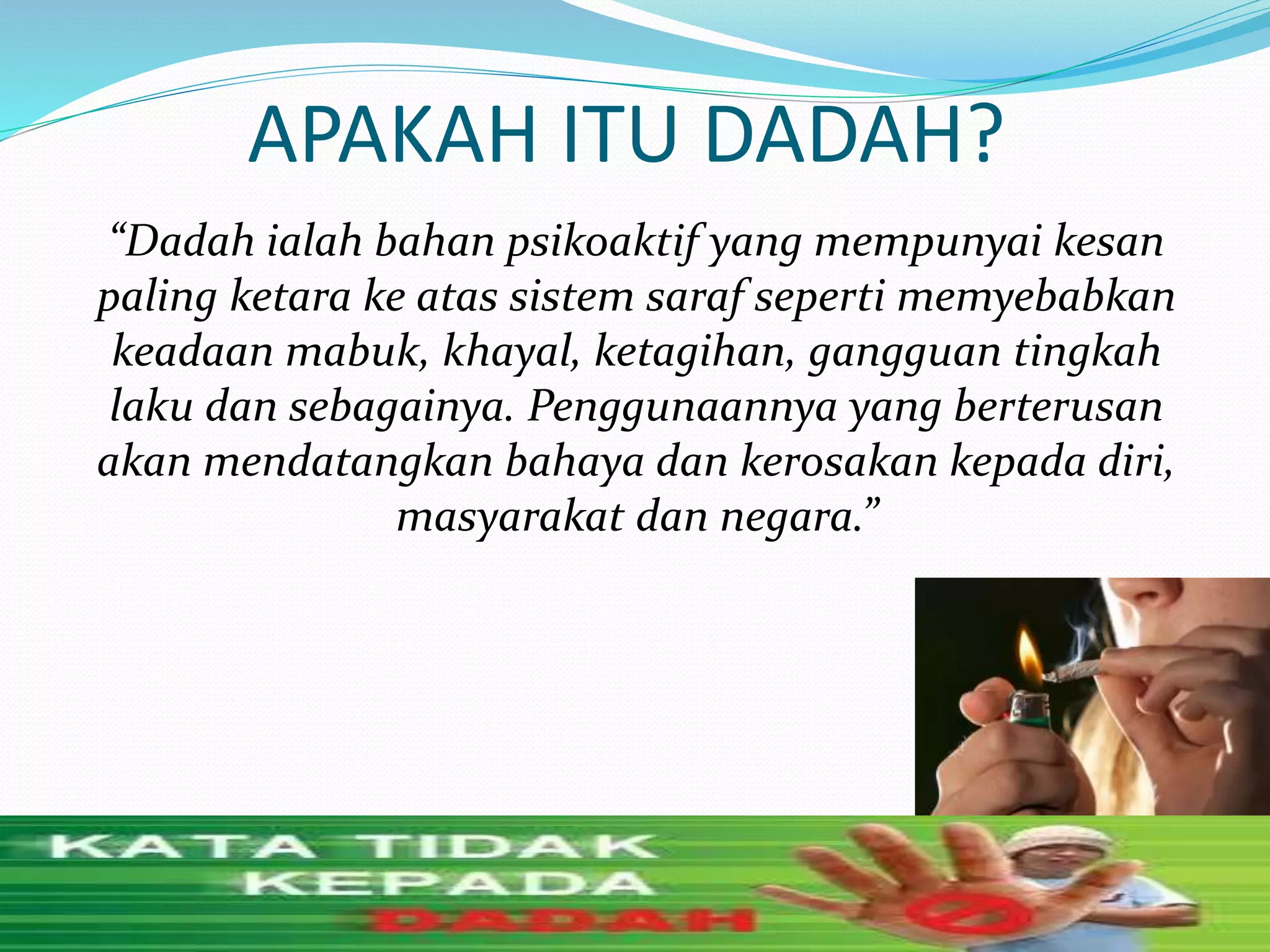 Penyalahgunaan dadah | PPTX