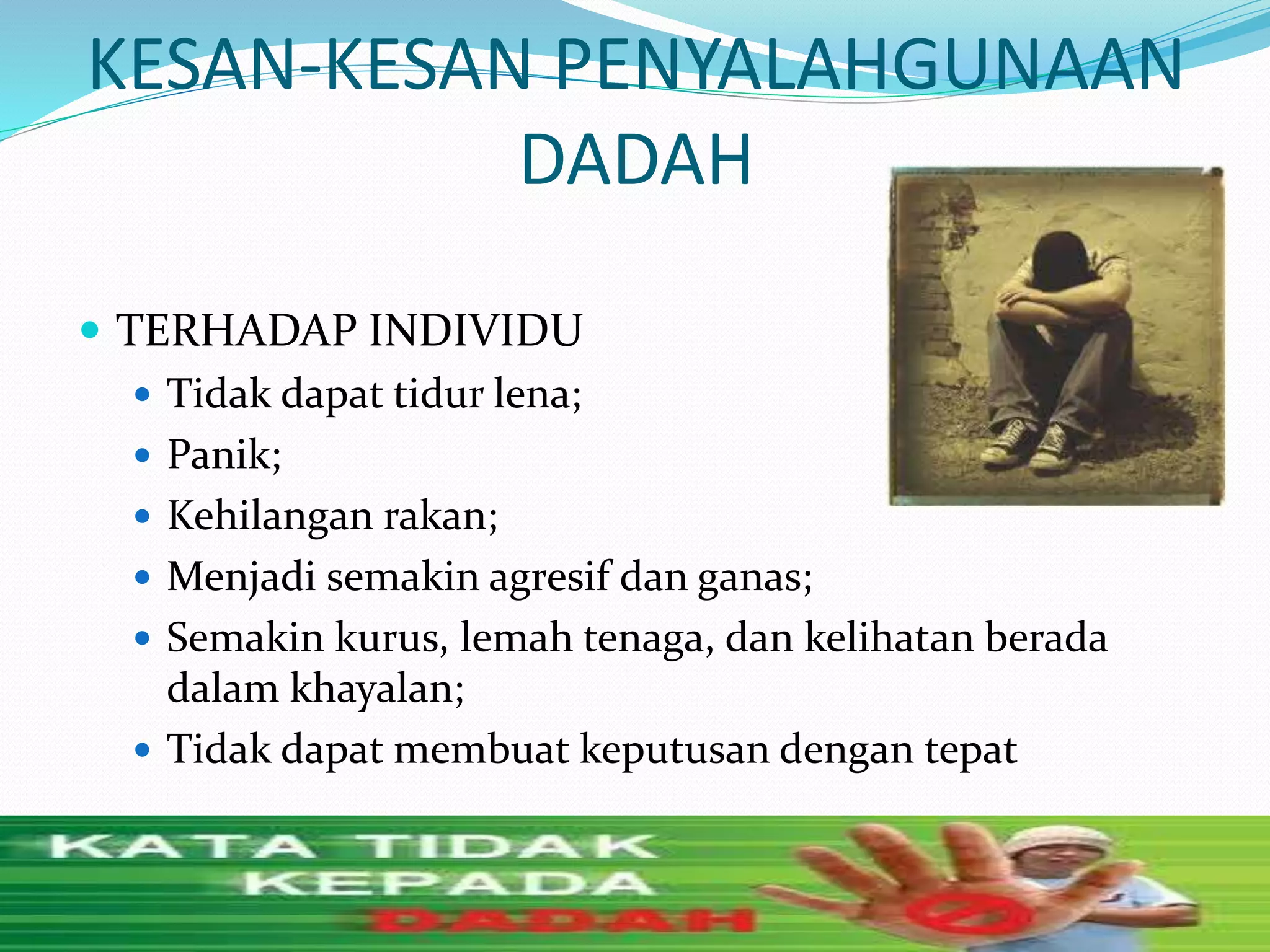 Penyalahgunaan dadah | PPTX