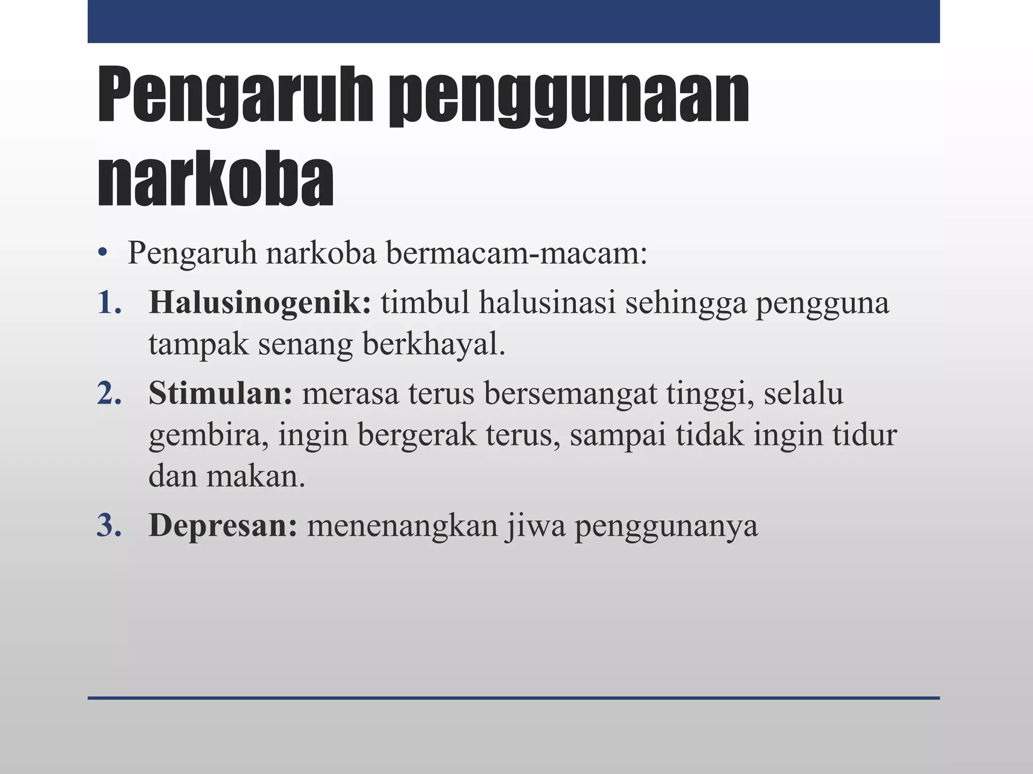 Penyalahgunaan narkoba, remaja dan narkoba | PPTX