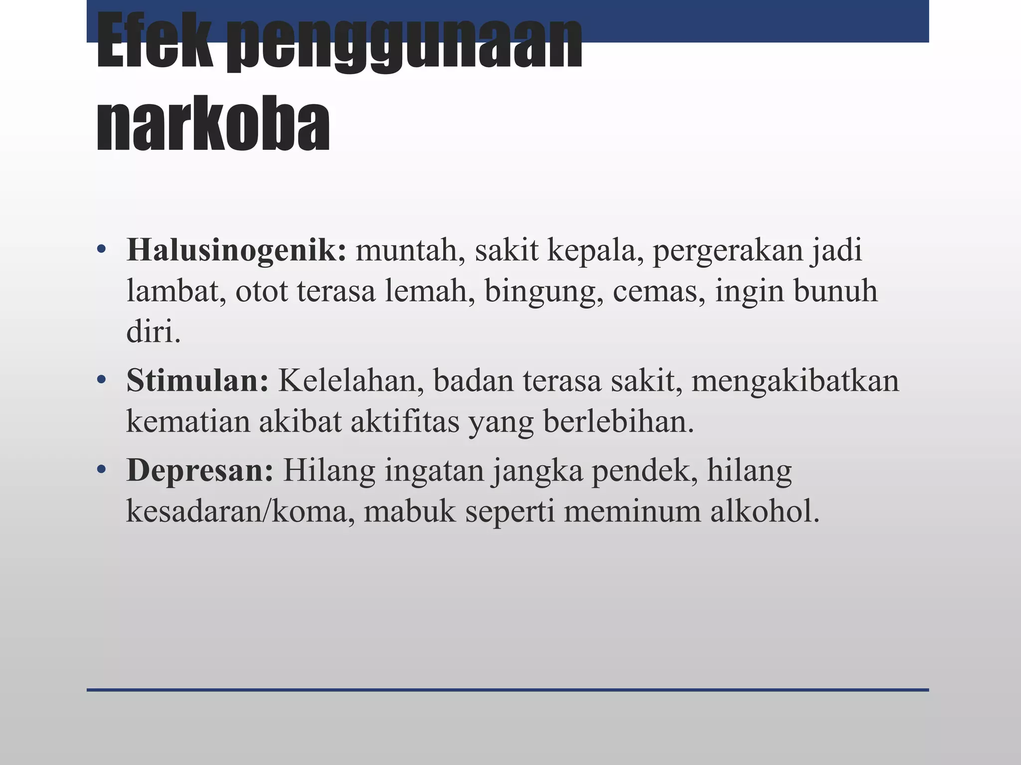Penyalahgunaan narkoba, remaja dan narkoba | PPTX
