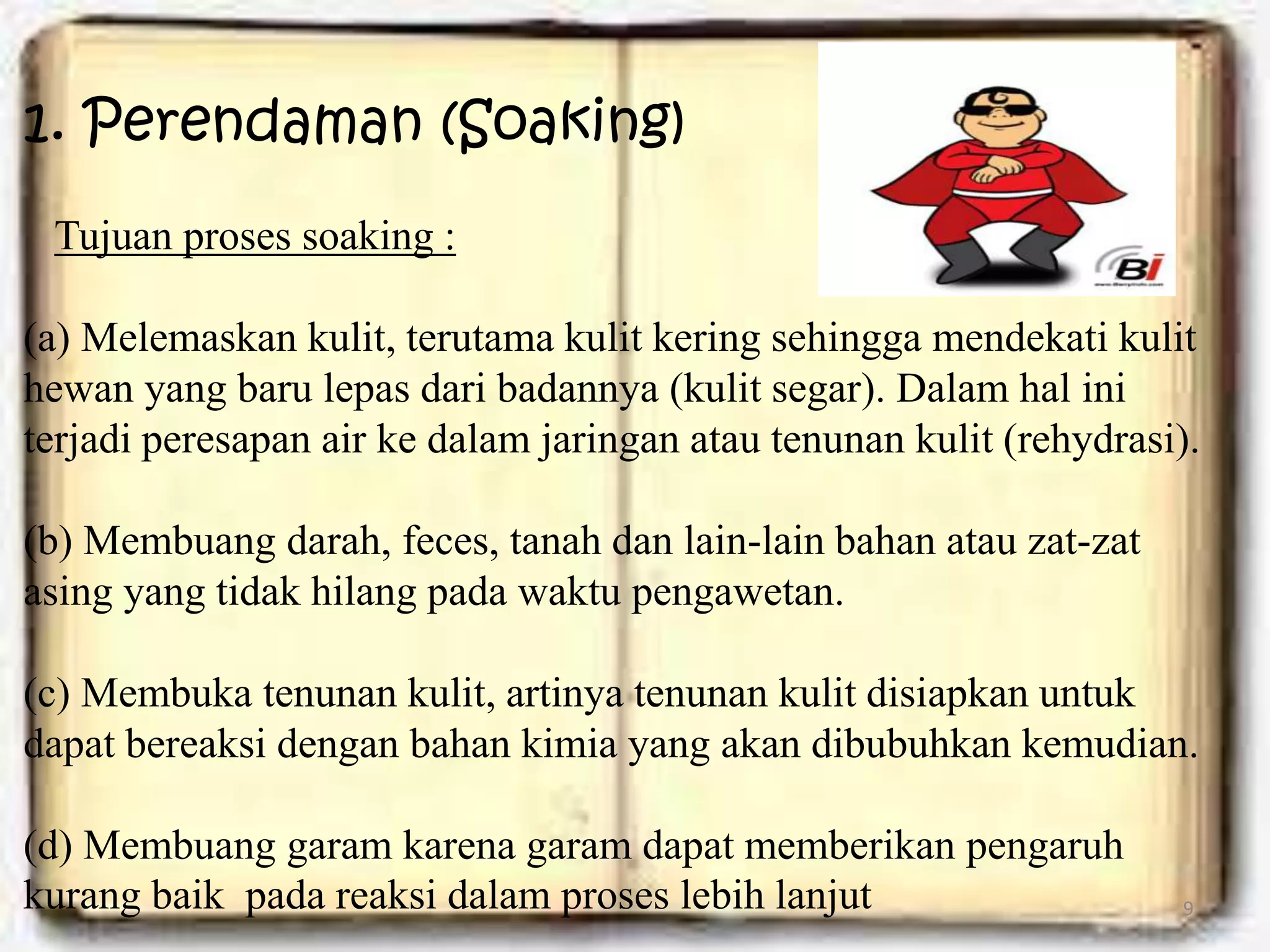 Proses Penyamakan kulit | PPTX