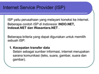 Penyambungan Internet Intranet | PPT