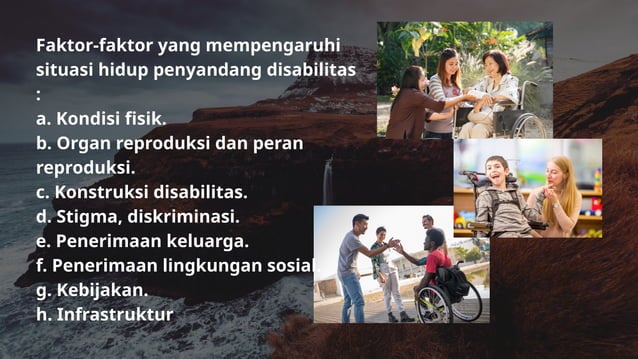 Penyandang Disabilitas dalam lingkaran kehidupannya.pptx