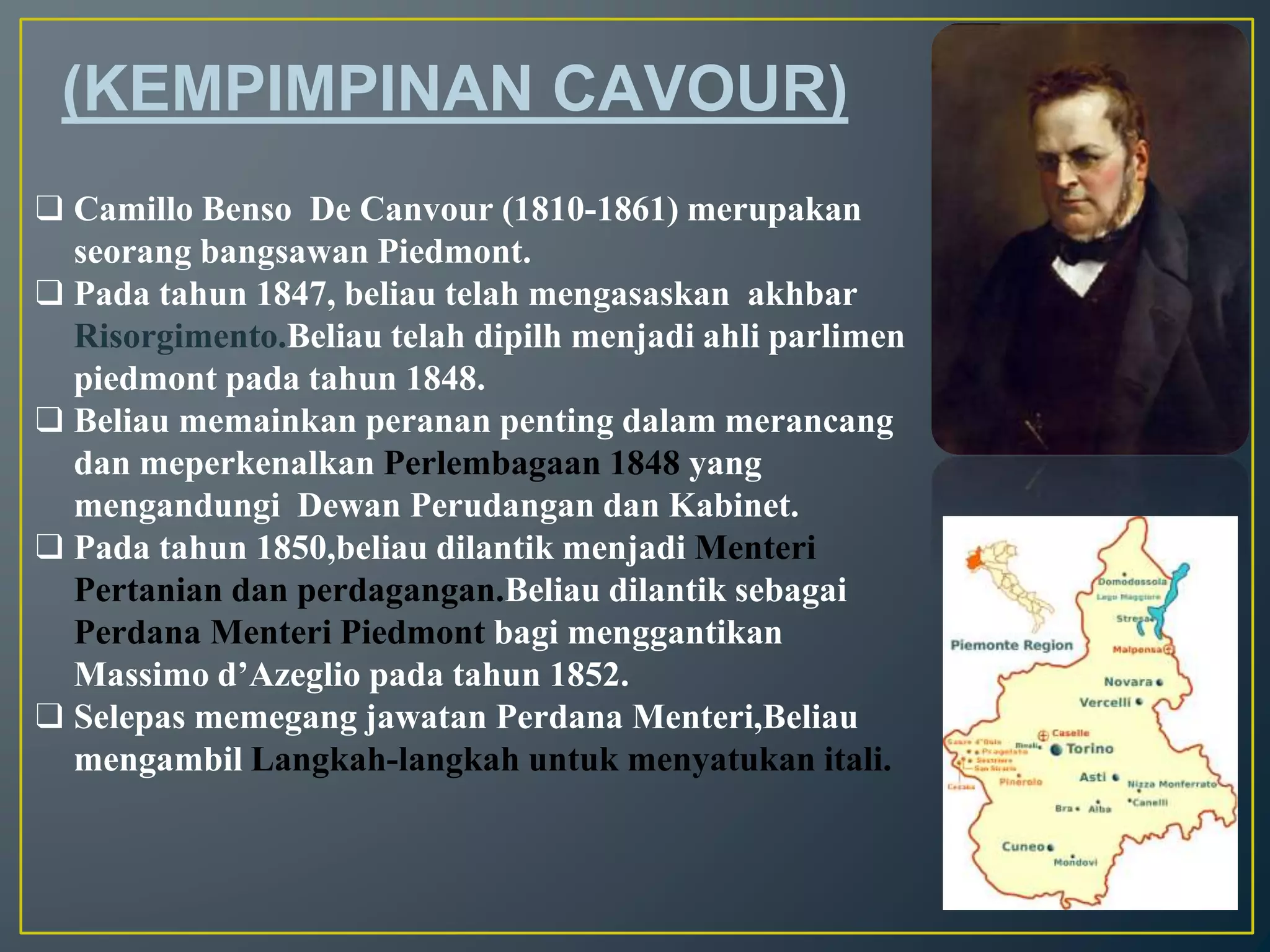 PENYATUAN NEGARA BANGSA ITALI DAN JERMAN STPM SEM 1 | PPTX