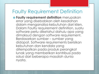 Penyebab error | PPTX