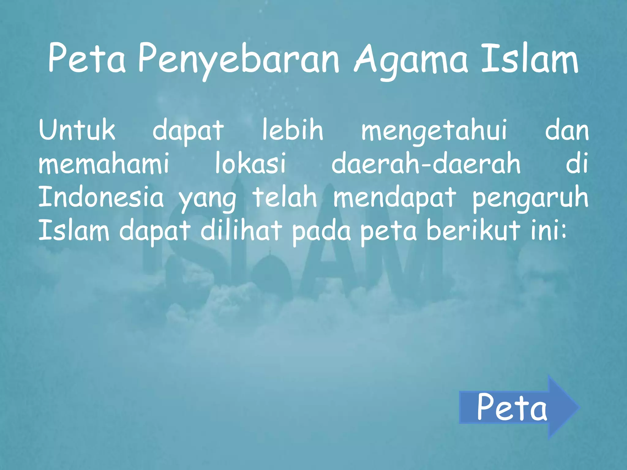 Penyebaran agama islam | PPTX
