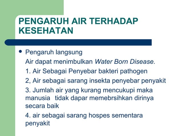 Penyediaan air-bersih | PPT