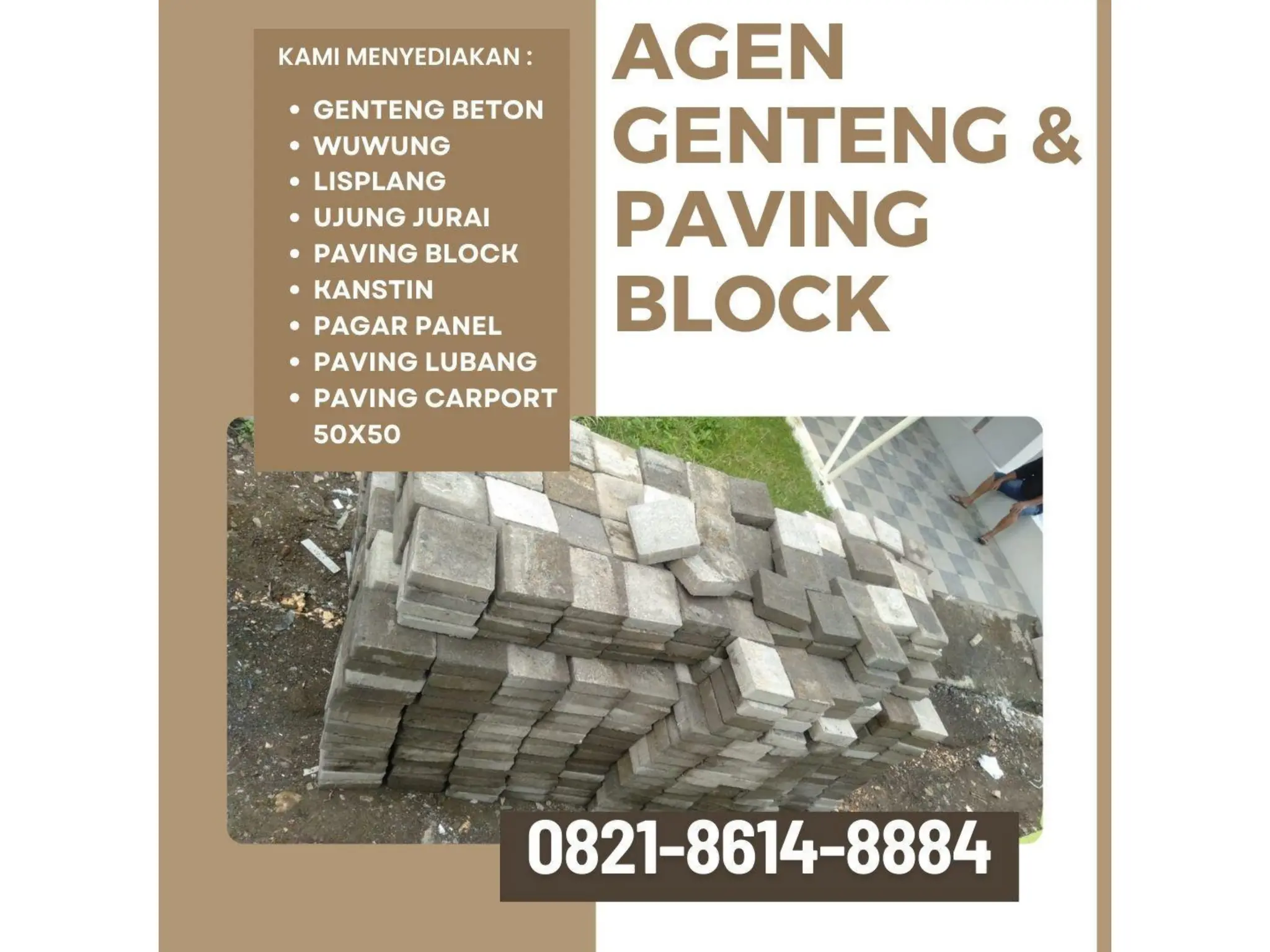 LANGSUNG ORDER, Paving Block Lubang Kirim ke Bantur | PPT