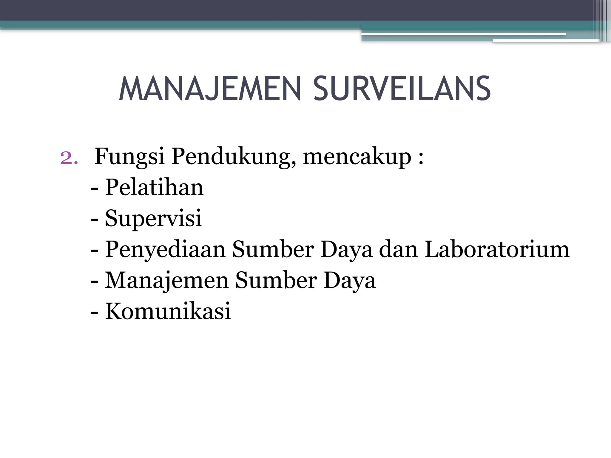 Surveilans epidemiologi terbaru saat ini | PPTX