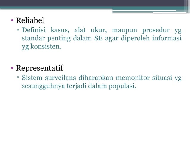 Surveilans epidemiologi terbaru saat ini | PPT