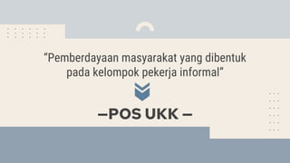 Penyelenggaraan Pos UKK di puskesmas.pptx