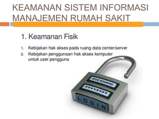 Penyelenggaraan sistem informasi manajemen rumah sakit (1) | PPTX