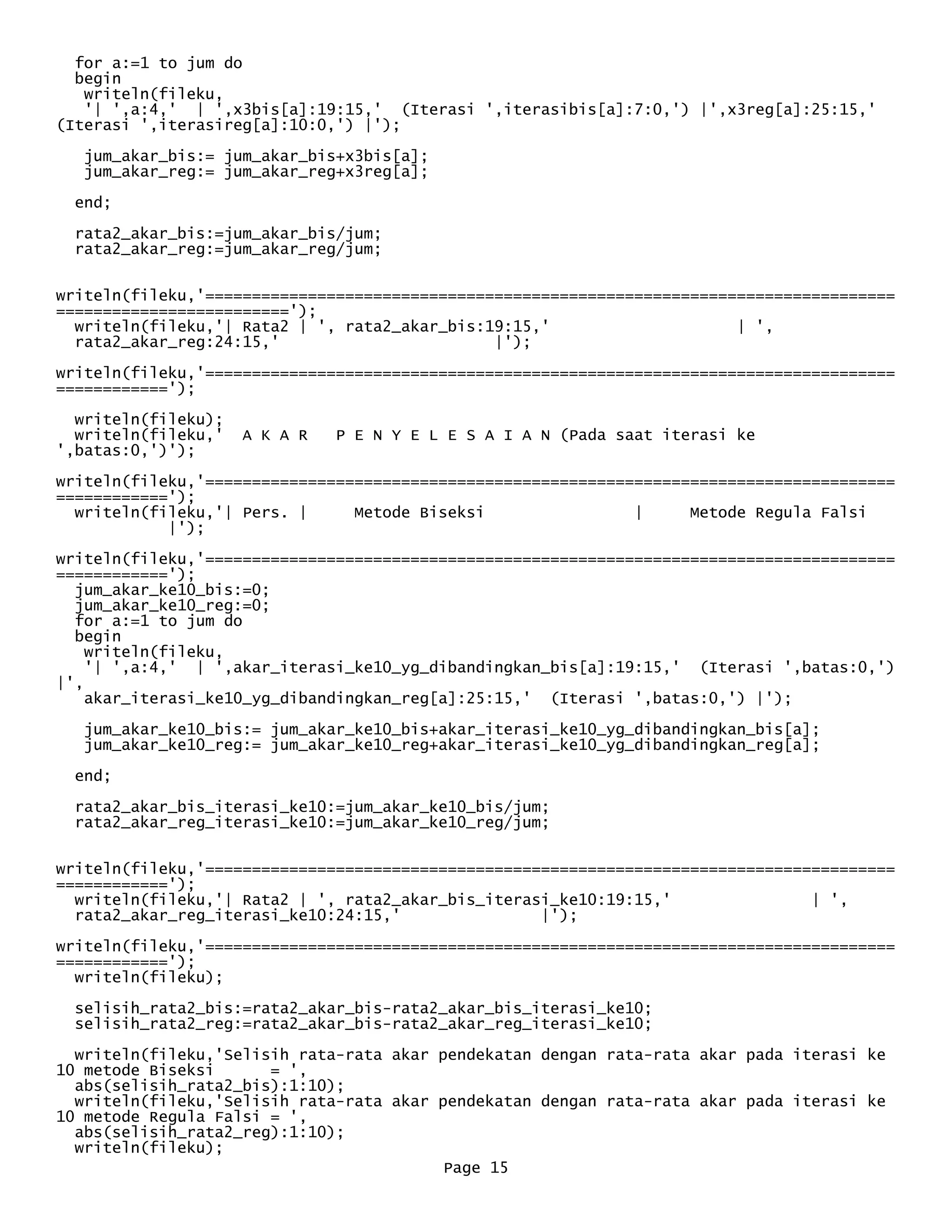 Penyelesaian persamaan-non-linear | PDF