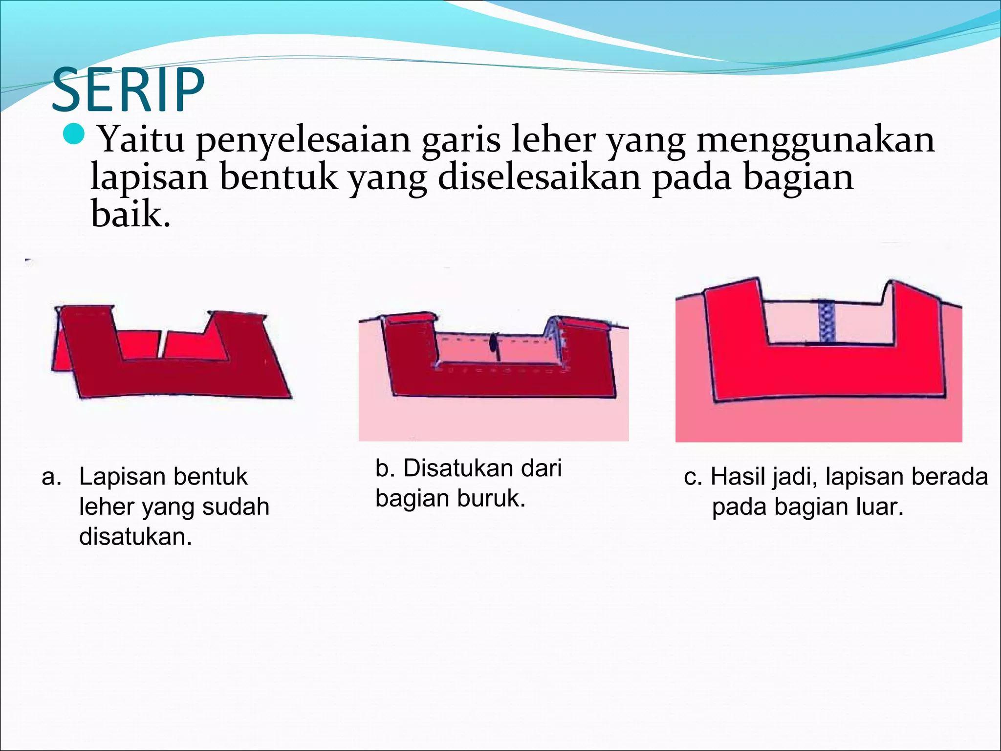 Macam-macam Penyelesaian garis leher | PPT