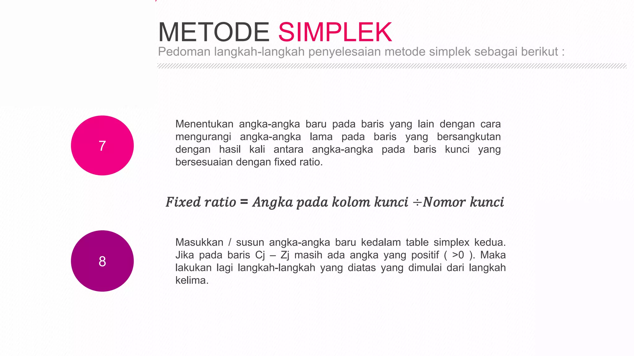 Penyelesaian metode simplex revisi part 2 | PPTX