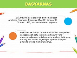 Penyelesaian sengketa perbankan syariah | PPTX