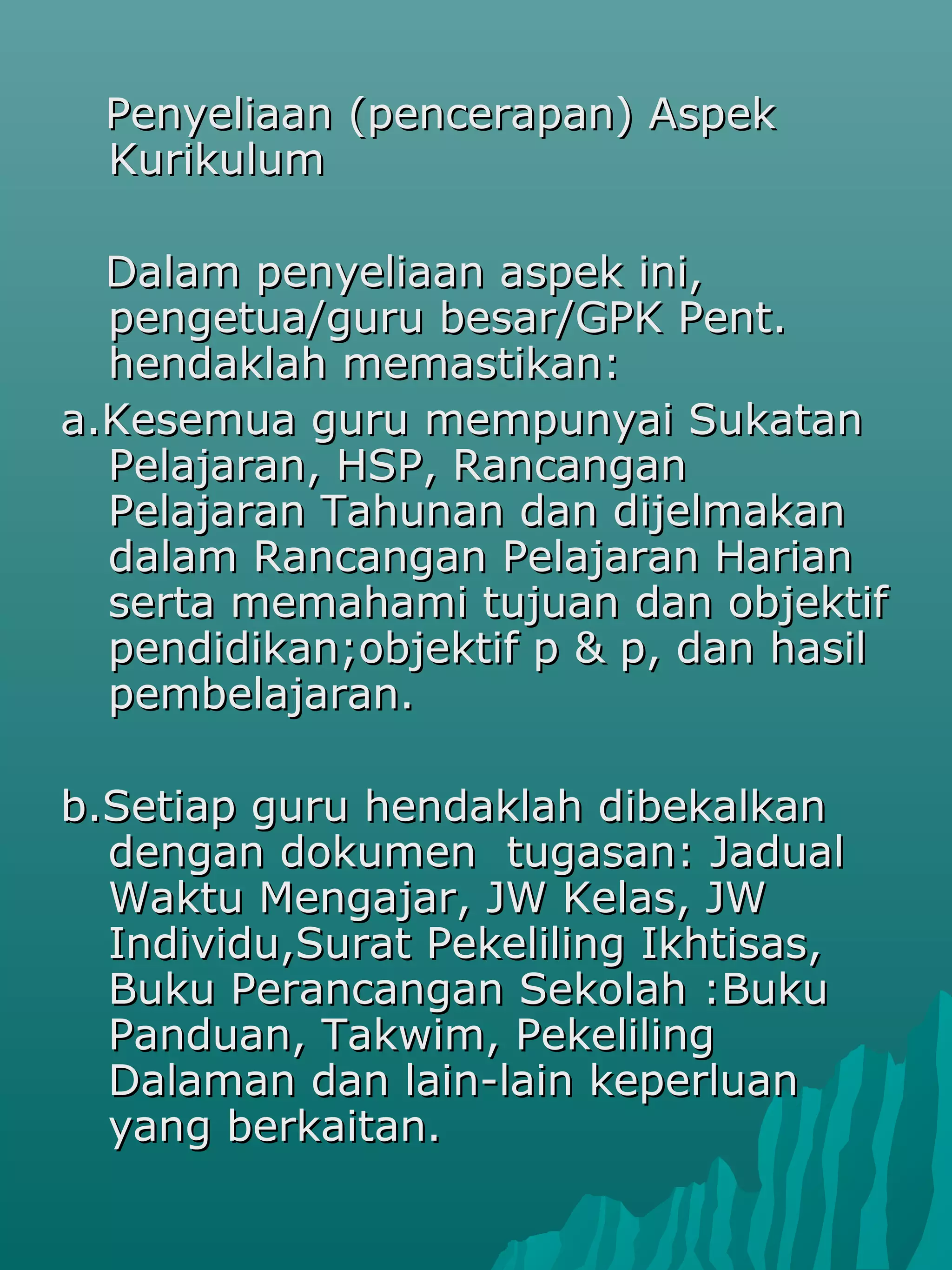 Penyeliaan dan Pemantauan (Sudar bin Kiman) | PPT