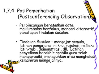 Penyeliaan Instruksional | PPT