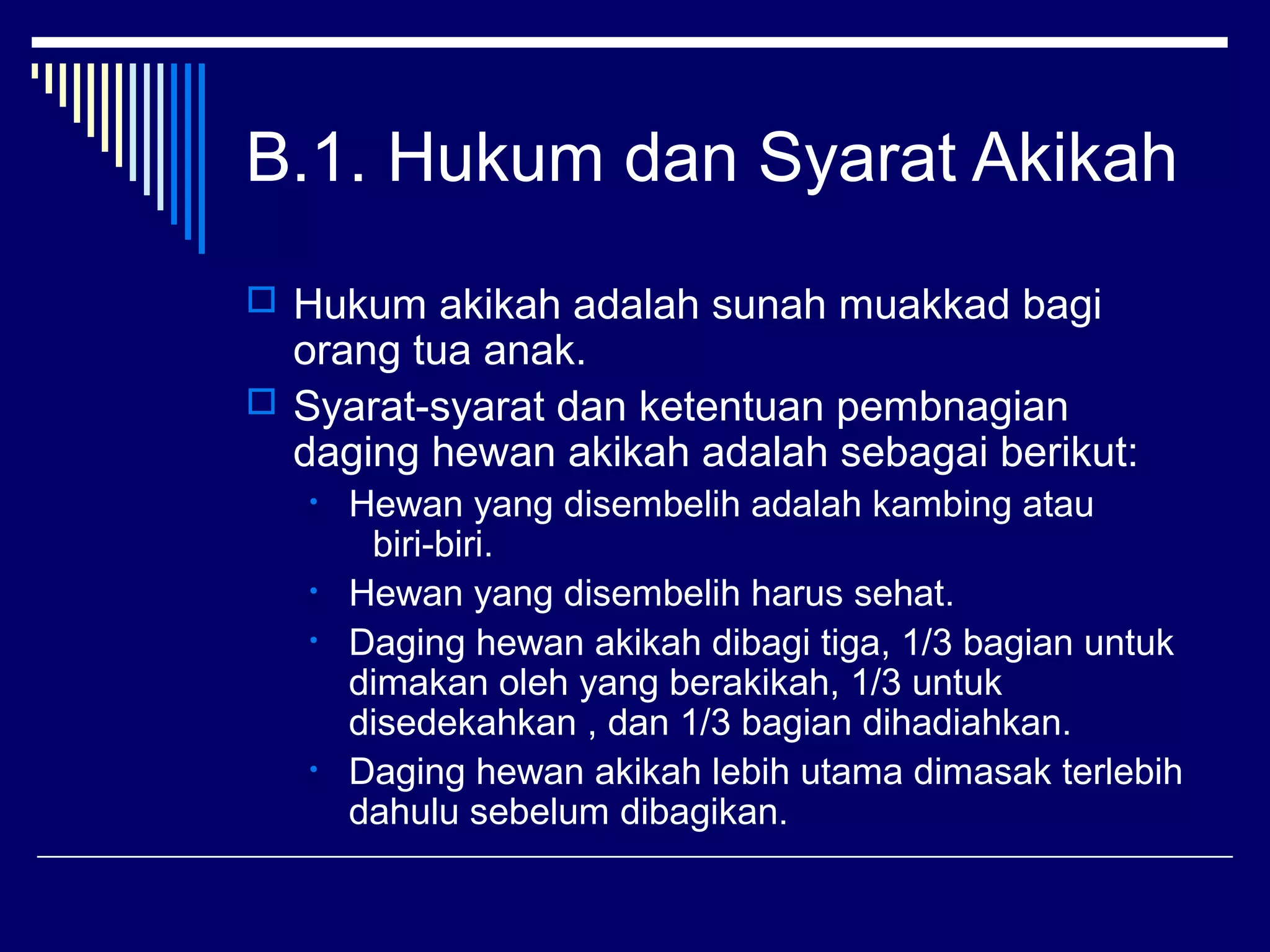 Penyembelihan kurban akikah | PPT