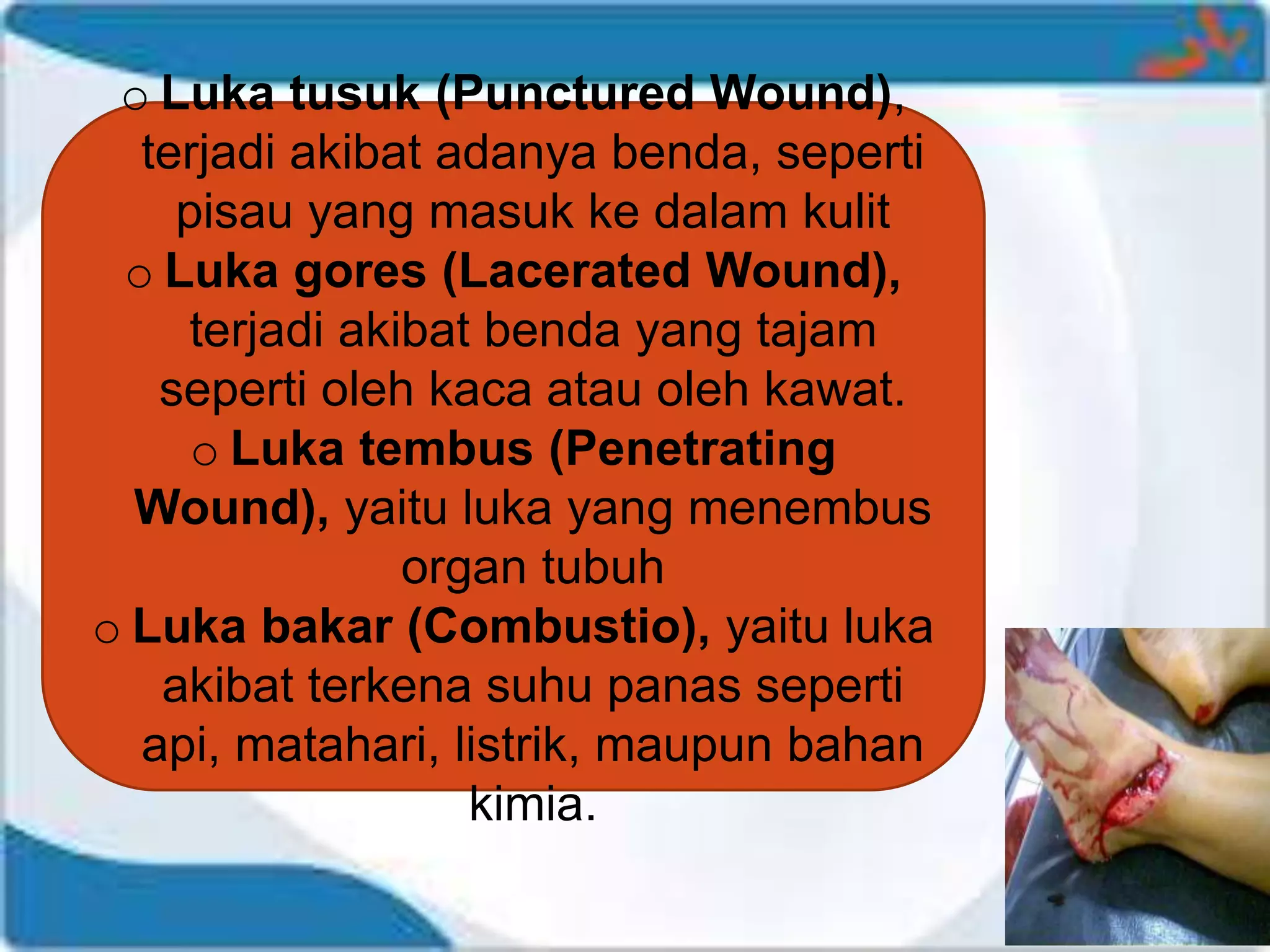 Penyembuhan luka part 1 | PPTX