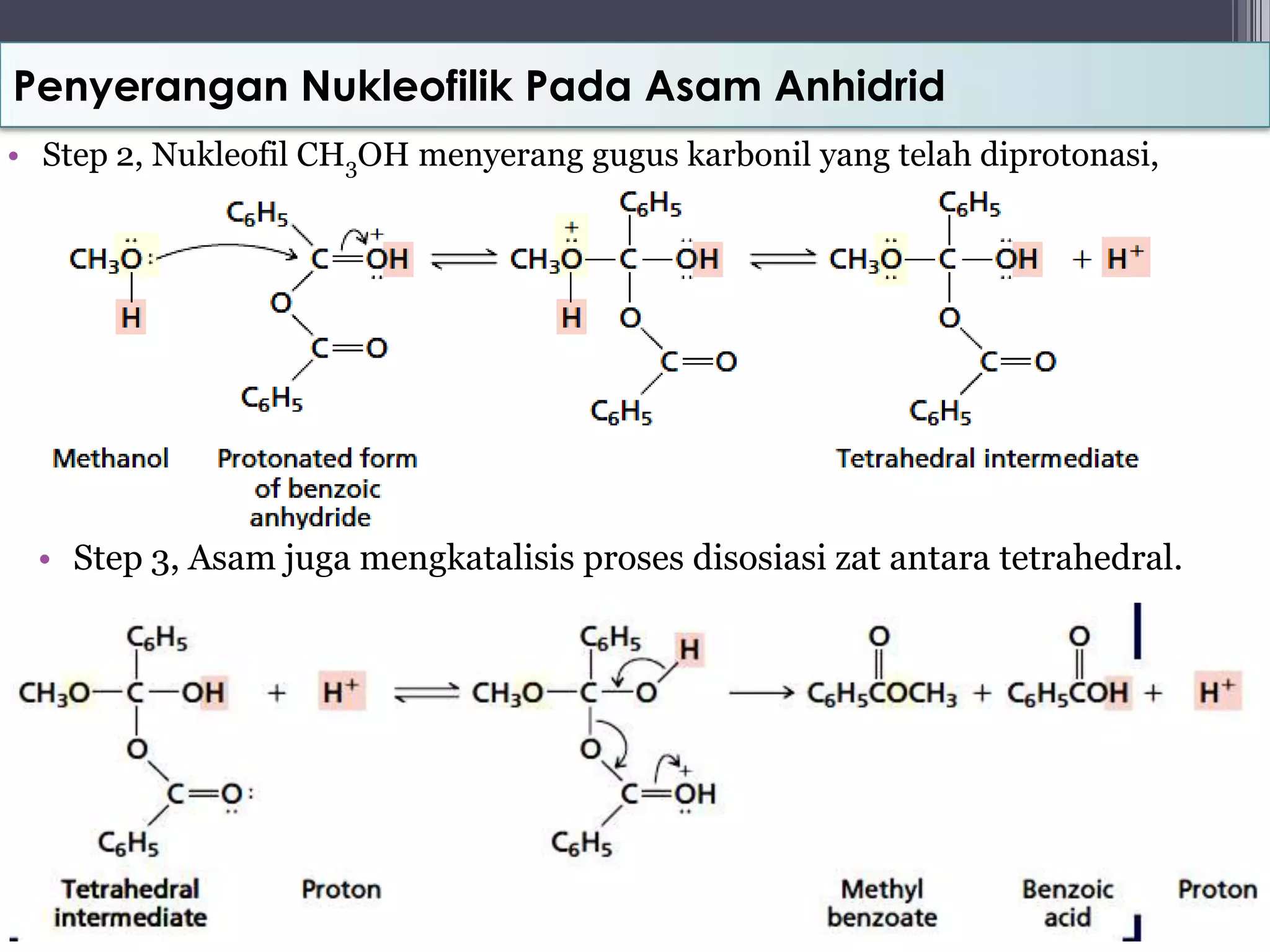 Penyerangan Nukleofilik pada senyawa organik | PPTX