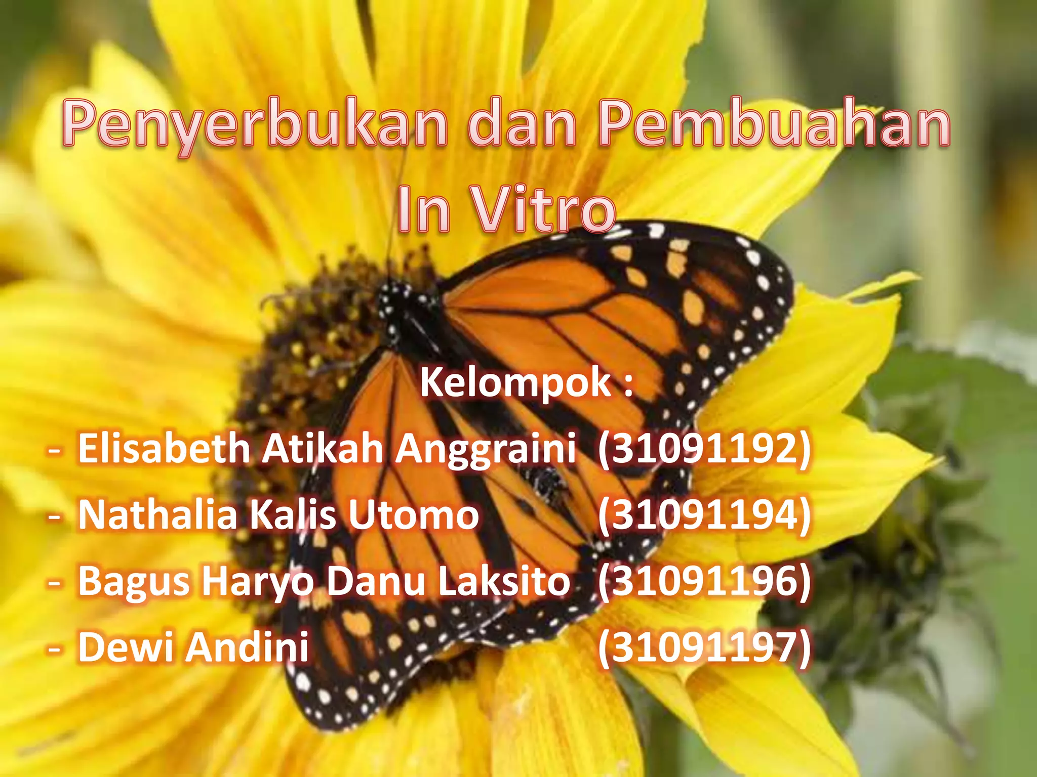 Penyerbukan dan pembuahan in vitro | PPTX